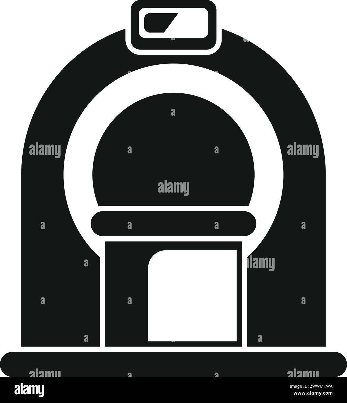 Healthcare device icon simple vector. Medicine disease help. Radiology ...