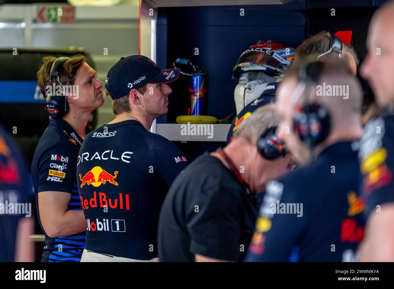 BAHRAIN INTERNATIONAL CIRCUIT, BAHRAIN - FEBRUARY 21: Max Verstappen ...