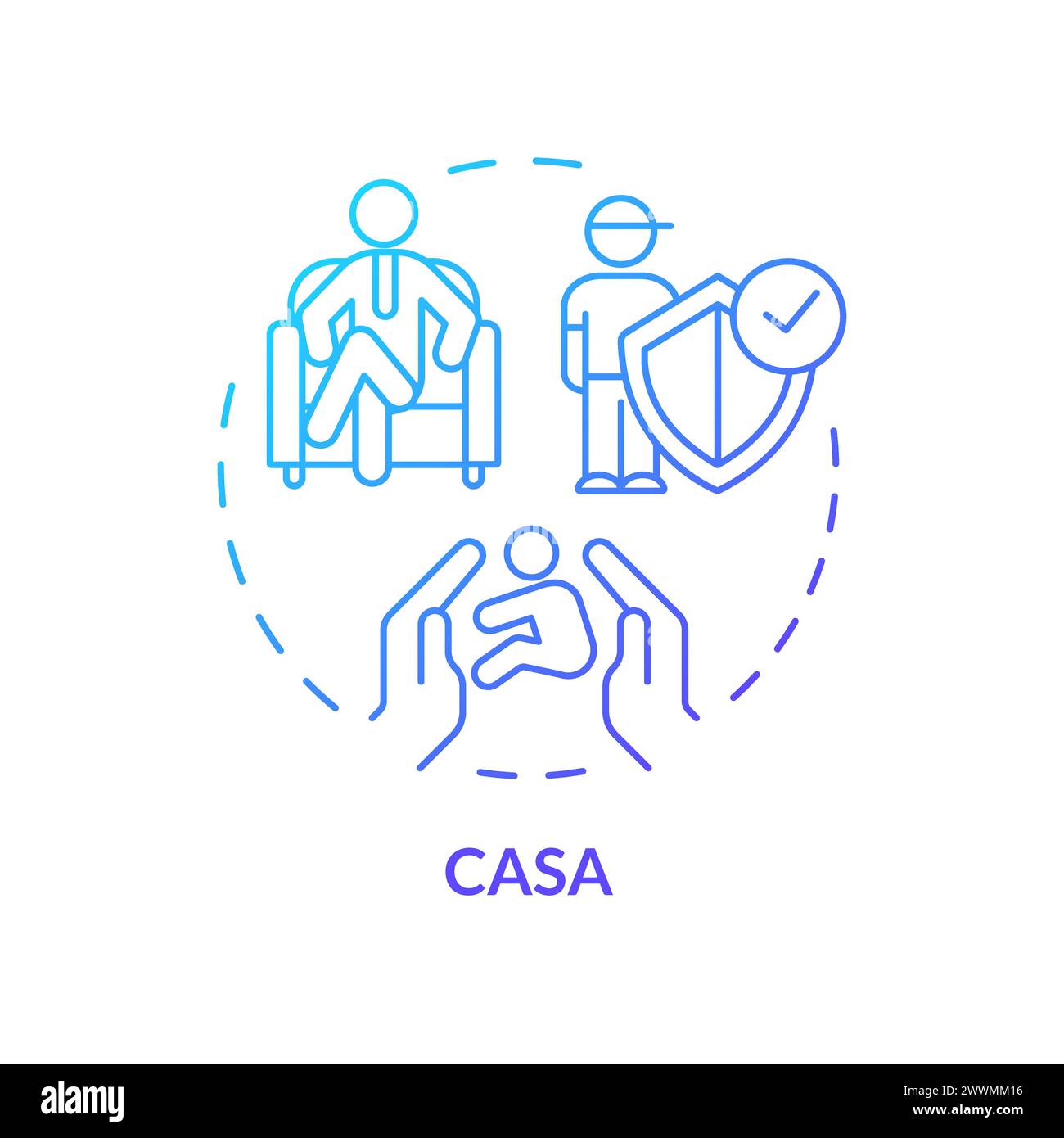 CASA blue gradient concept icon Stock Vector Image & Art - Alamy CASA blue gradient concept icon Stock Vector Image & Art - Alamy