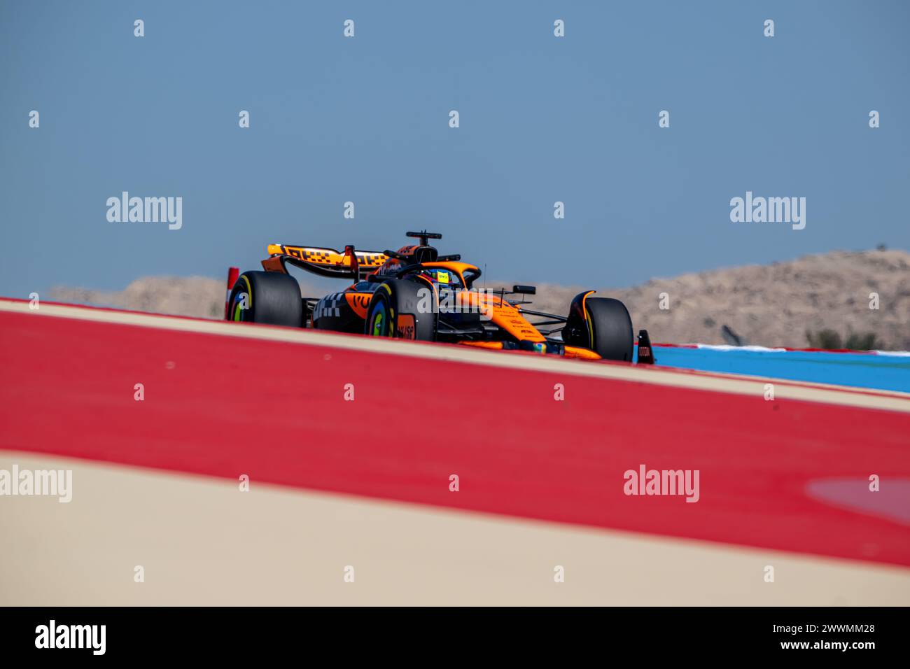 Oscar piastri bahrain testing hi-res stock photography and images - Alamy