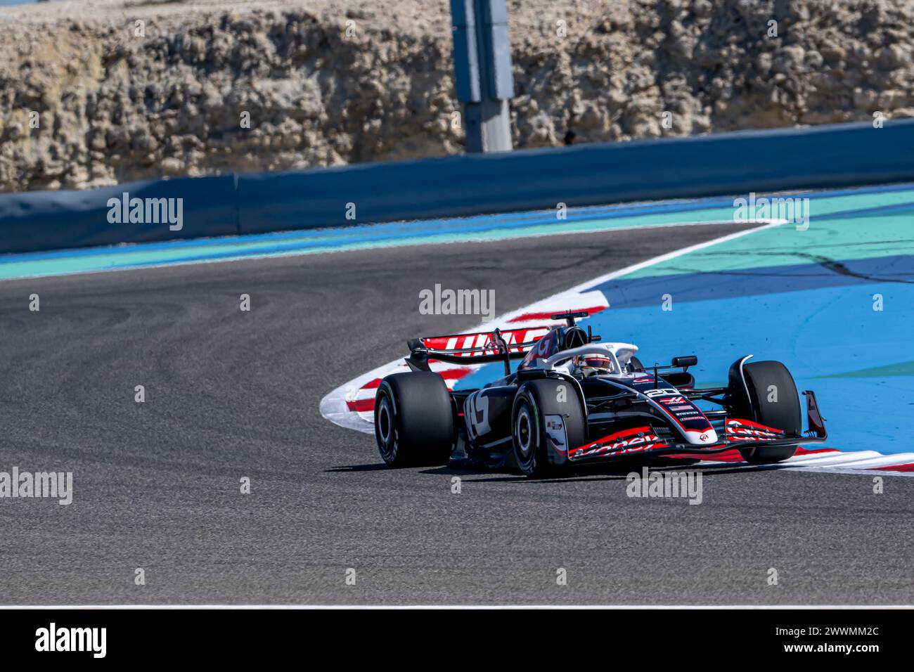 F1 testing haas bahrain 2024 hi-res stock photography and images - Alamy