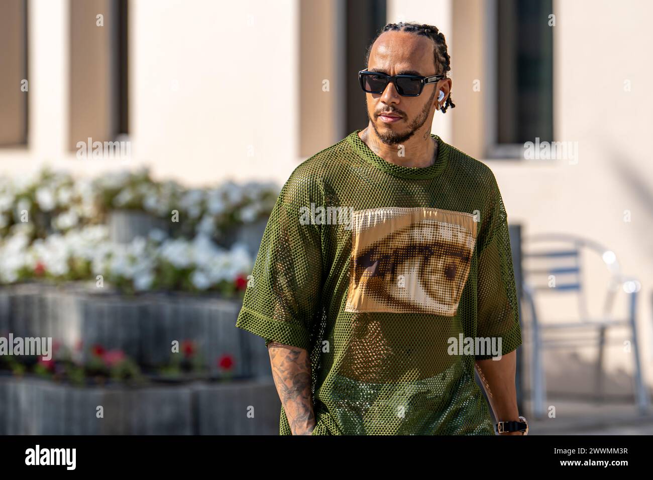 Lewis hamilton f1 2024 bahrain hi-res stock photography and images - Alamy