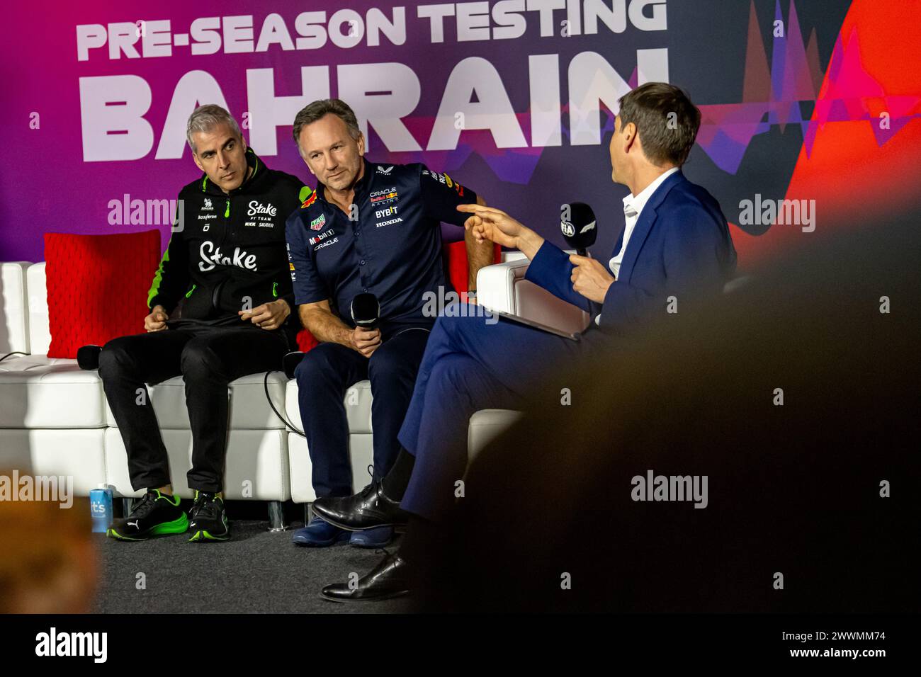 Christian horner 2024 bahrain hi-res stock photography and images - Alamy