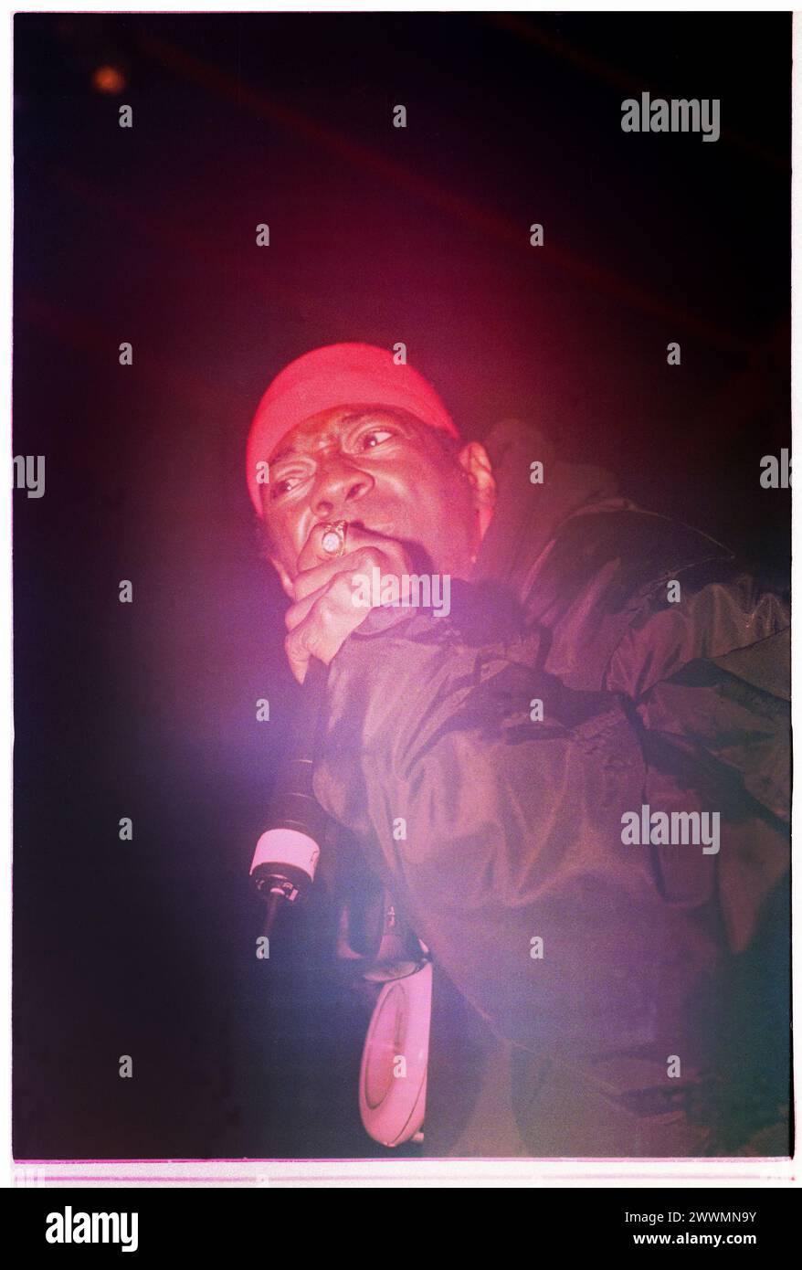 PUBLIC ENEMY, CONCERT, 2000: Flavor Flav of Public Enemy playing at ...