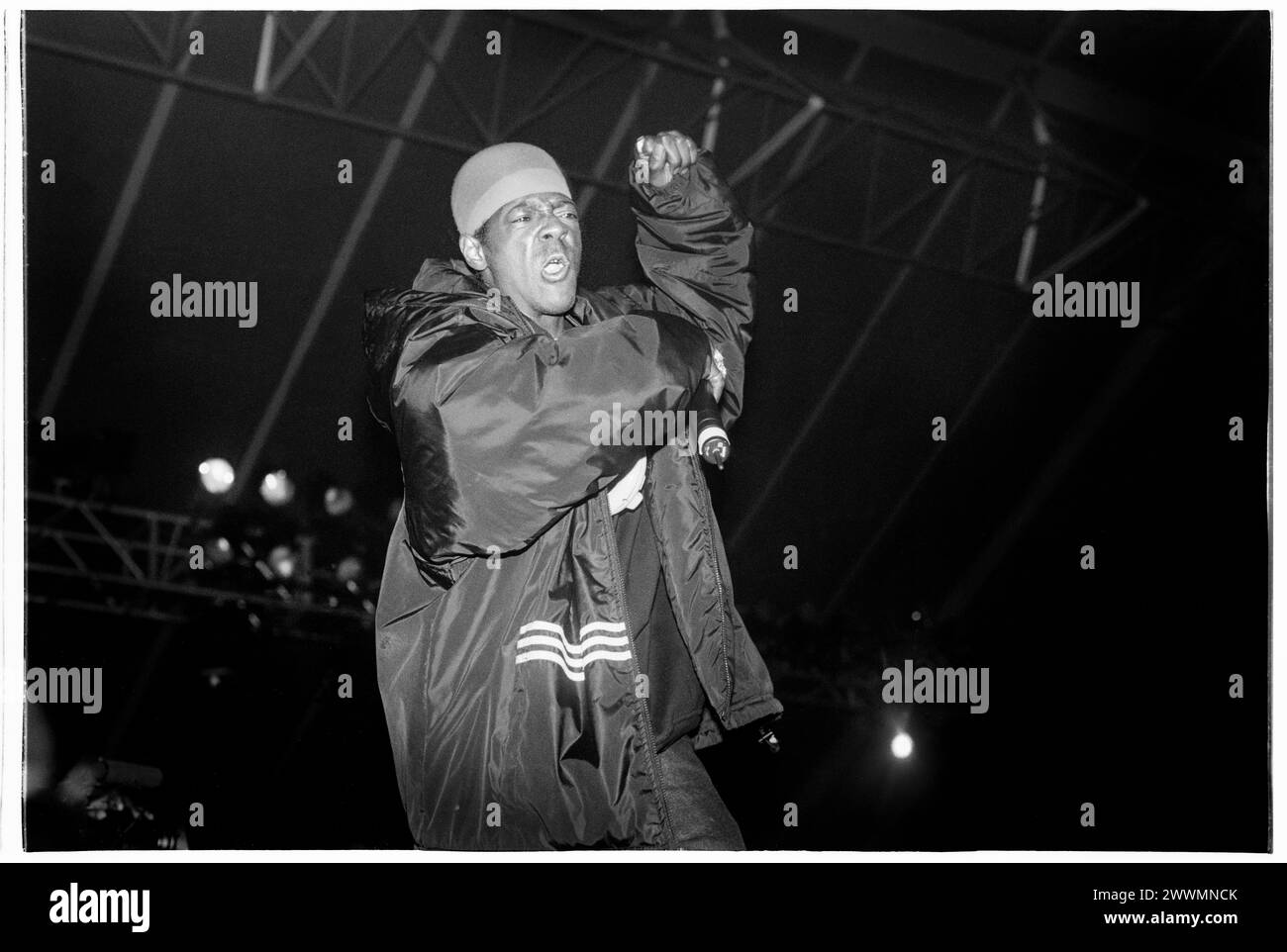 PUBLIC ENEMY, CONCERT, 2000: Flavor Flav of Public Enemy playing at ...