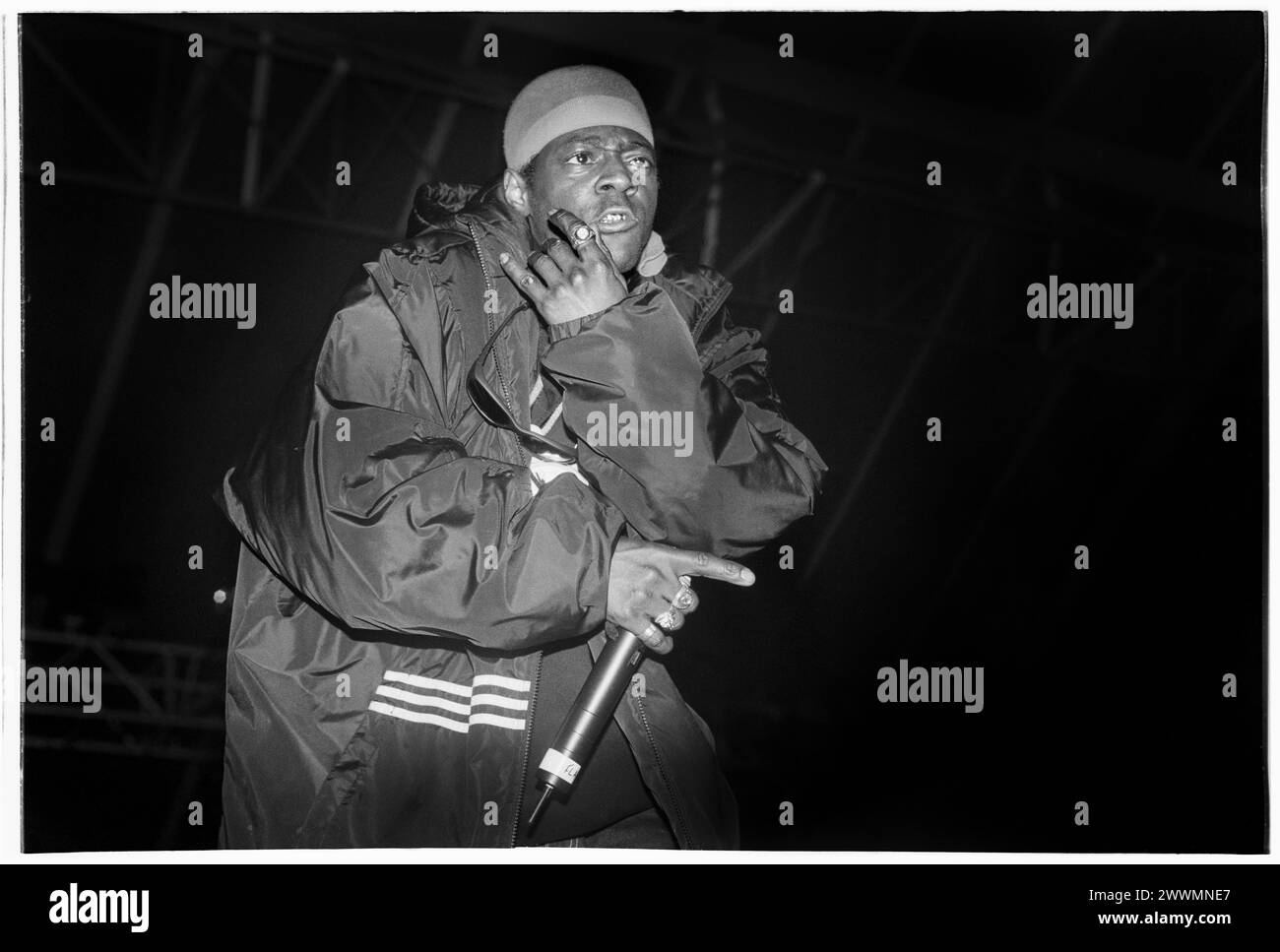 PUBLIC ENEMY, CONCERT, 2000: Flavor Flav of Public Enemy playing at ...