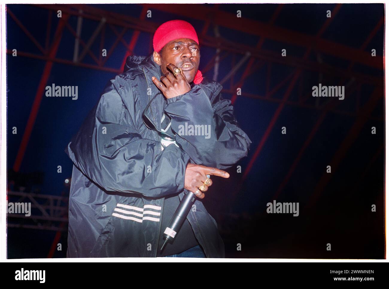 PUBLIC ENEMY, CONCERT, 2000: Flavor Flav of Public Enemy playing at ...