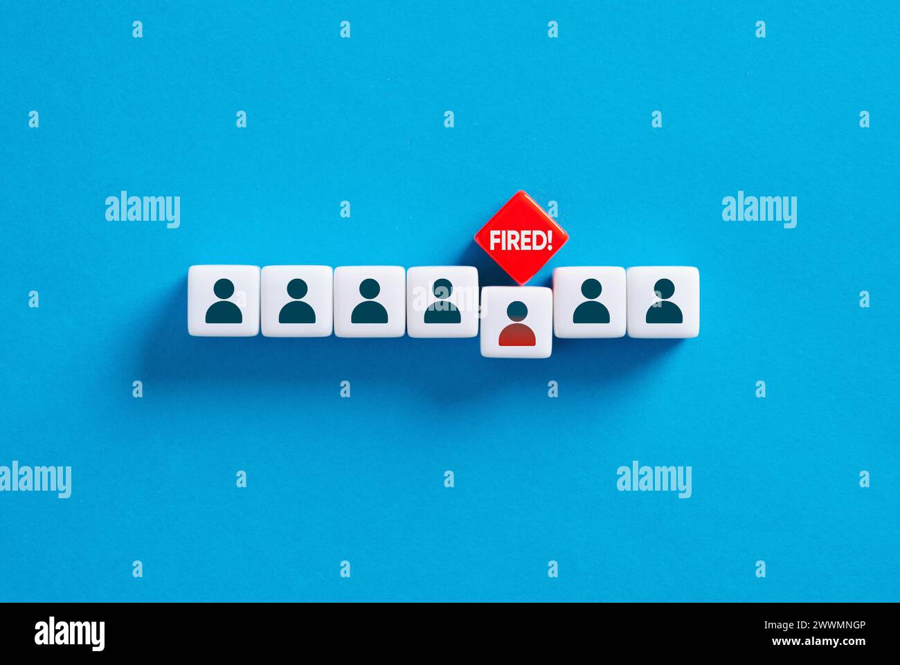 Employee dismissal and firing. Human resources, personnel management ...