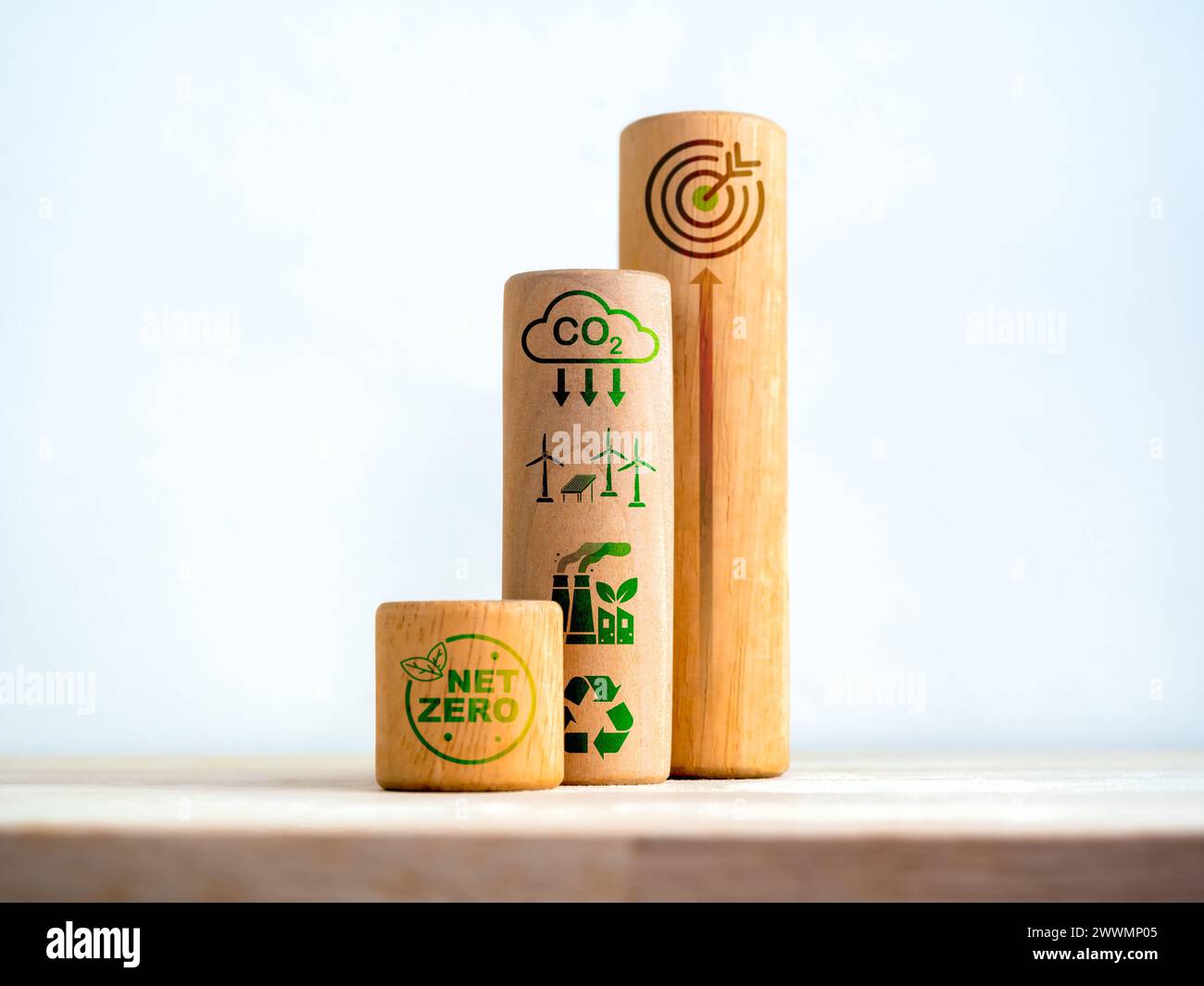 Carbon dioxide emissions reduction, limit climate change target, global ...