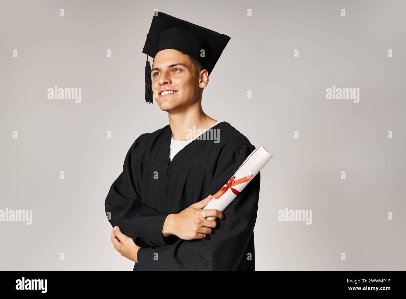 Folded diploma hi-res stock photography and images - Alamy