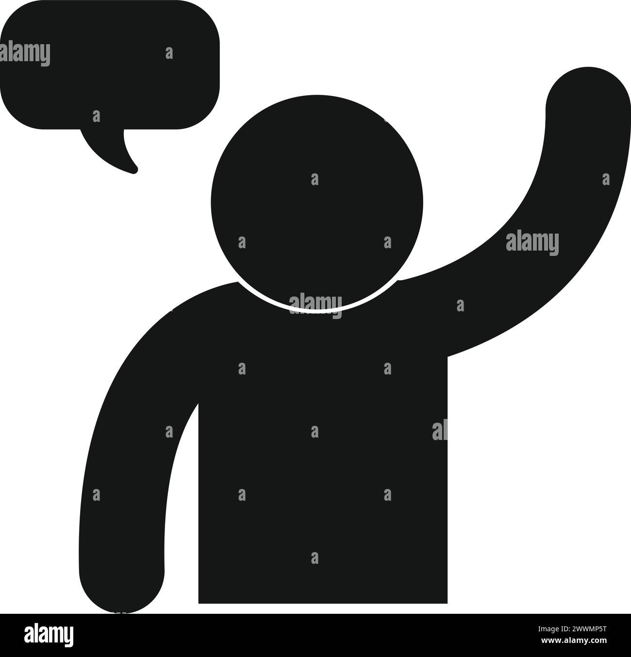 Influencer speaker Stock Vector Images - Alamy