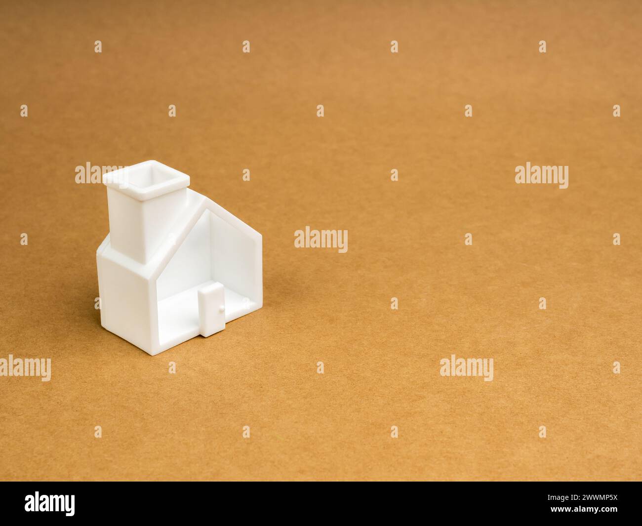 Home, house, family, real estate, property concepts. Minimal miniature ...