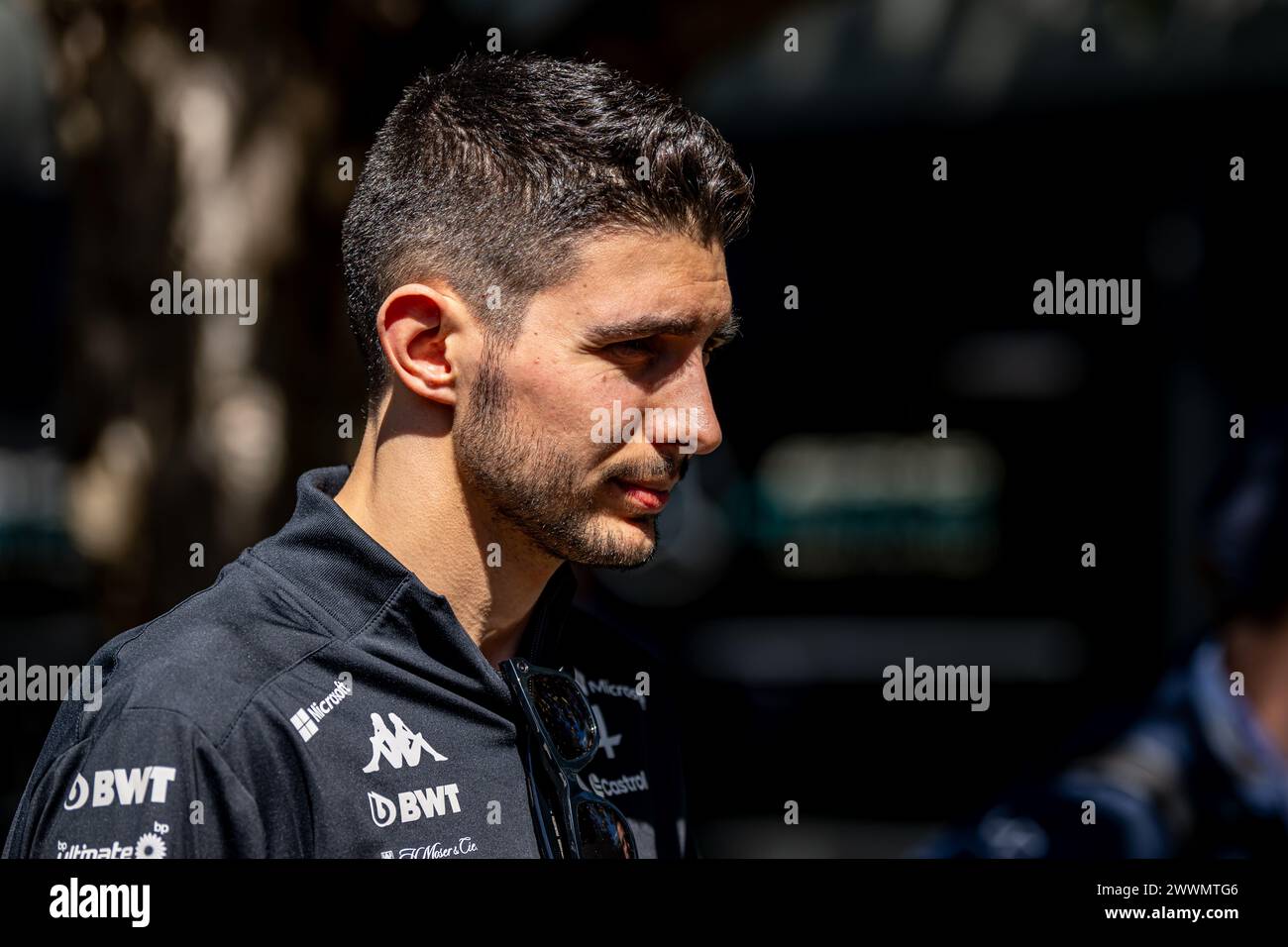 AUSTRALIA ALBERT PARK CIRCUIT, AUSTRALIA - MARCH 21: Esteban Ocon, Alpine A523 during the ...