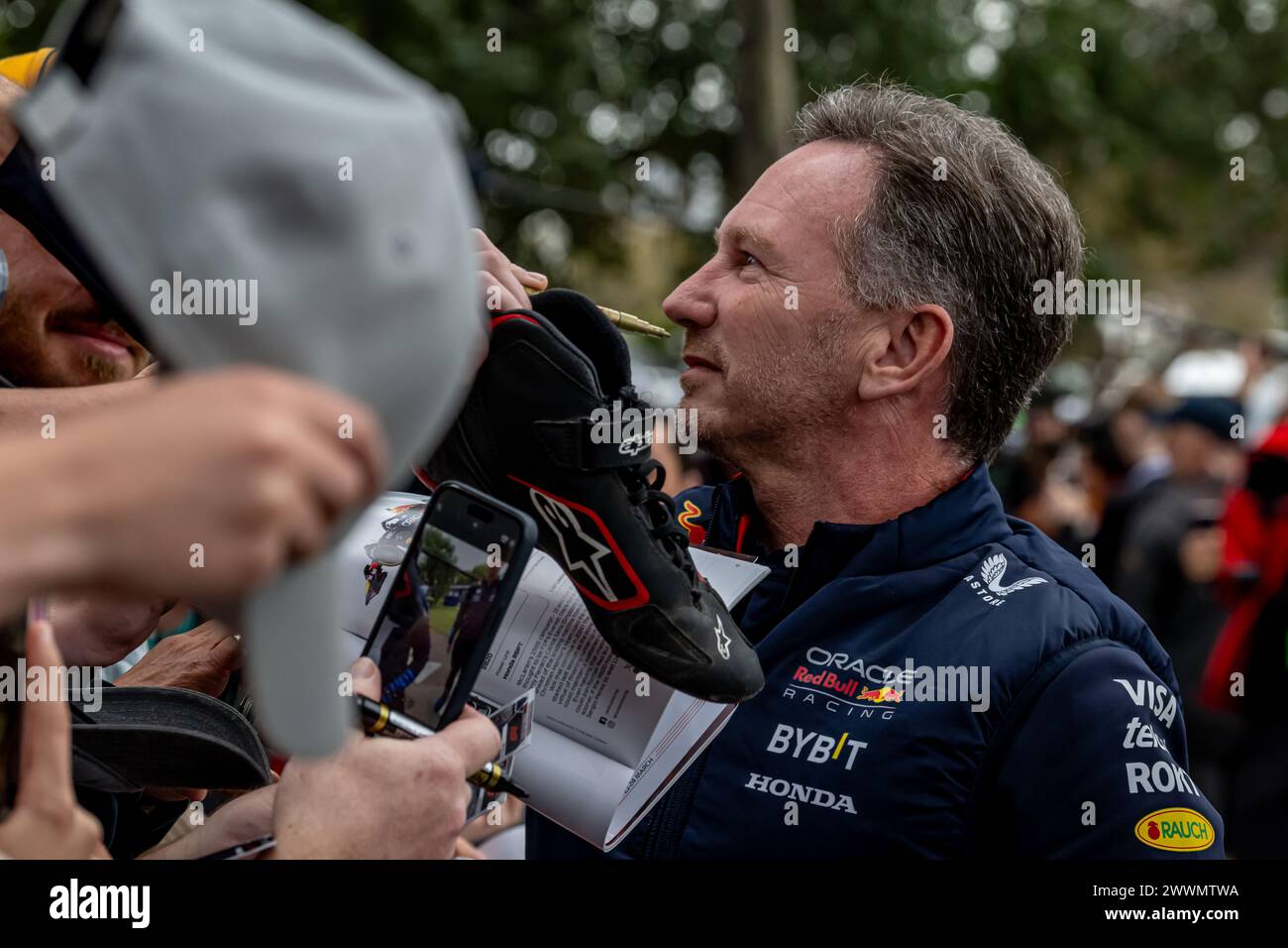 Christian horner fórmula 1 melbourne hi-res stock photography and images - Alamy