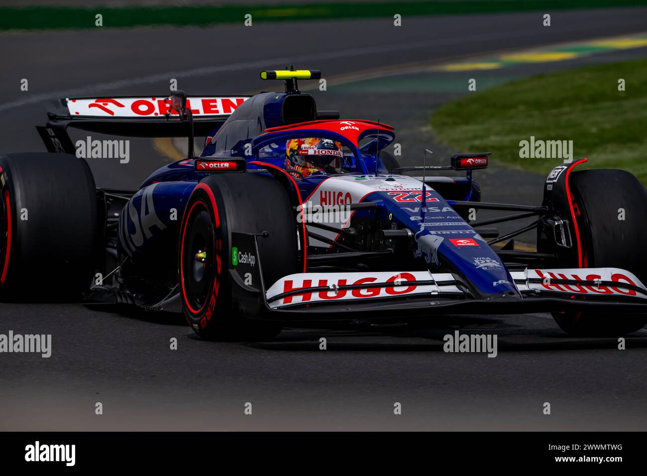 Yuki tsunoda formula 1 australia hi-res stock photography and images - Alamy