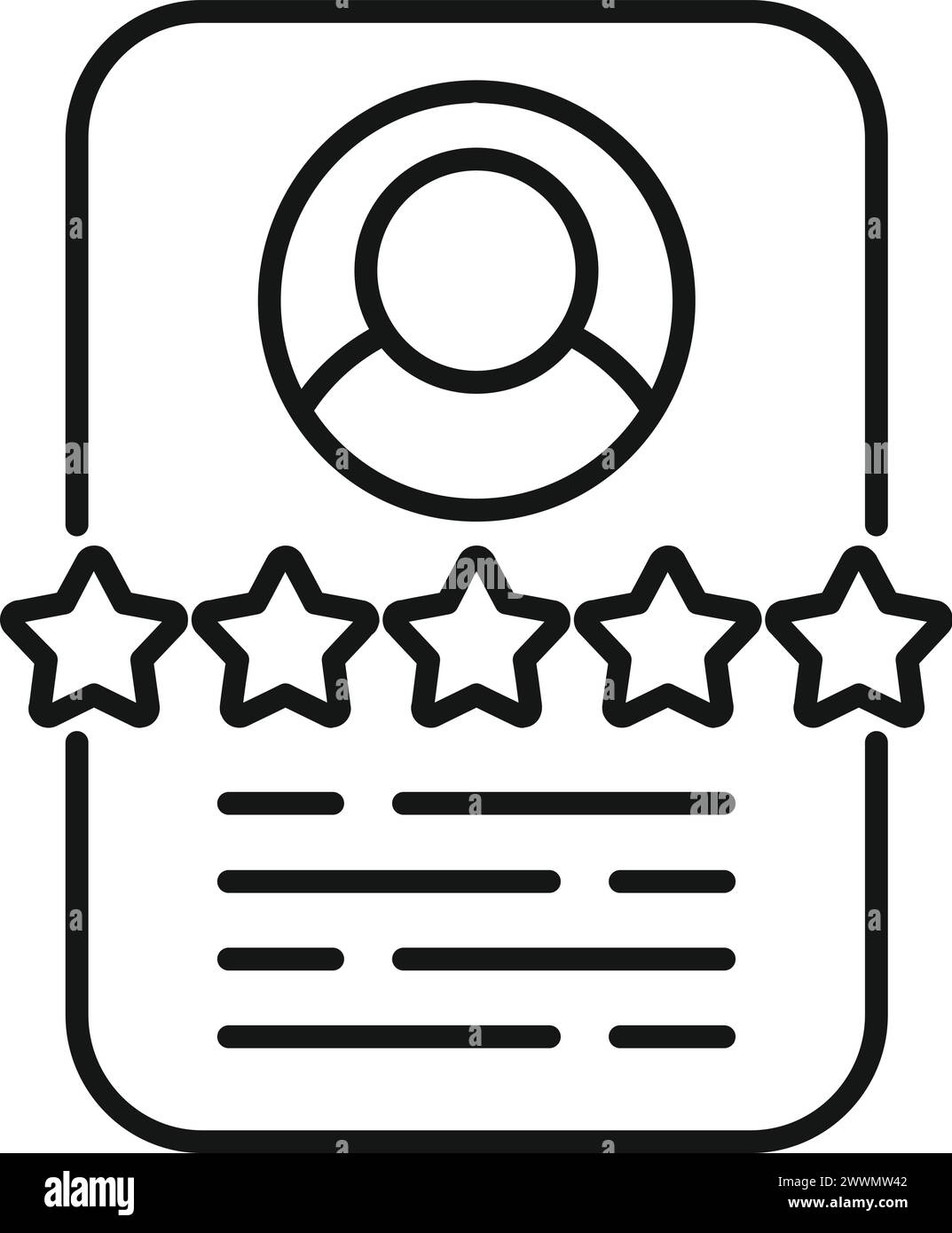 Online profile rating icon outline vector. Button rank grin. Excellent ... Online profile rating icon outline vector. Button rank grin. Excellent ...