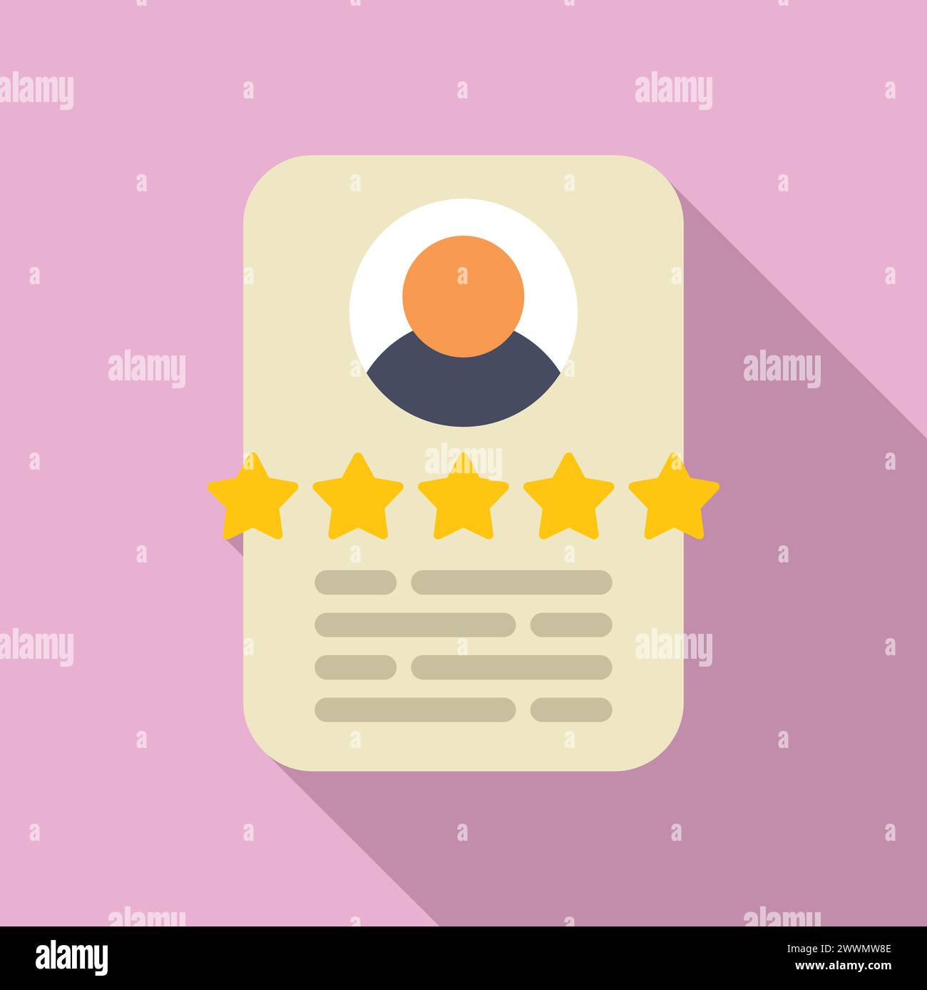 Online profile rating icon flat vector. Button rank grin. Excellent ...