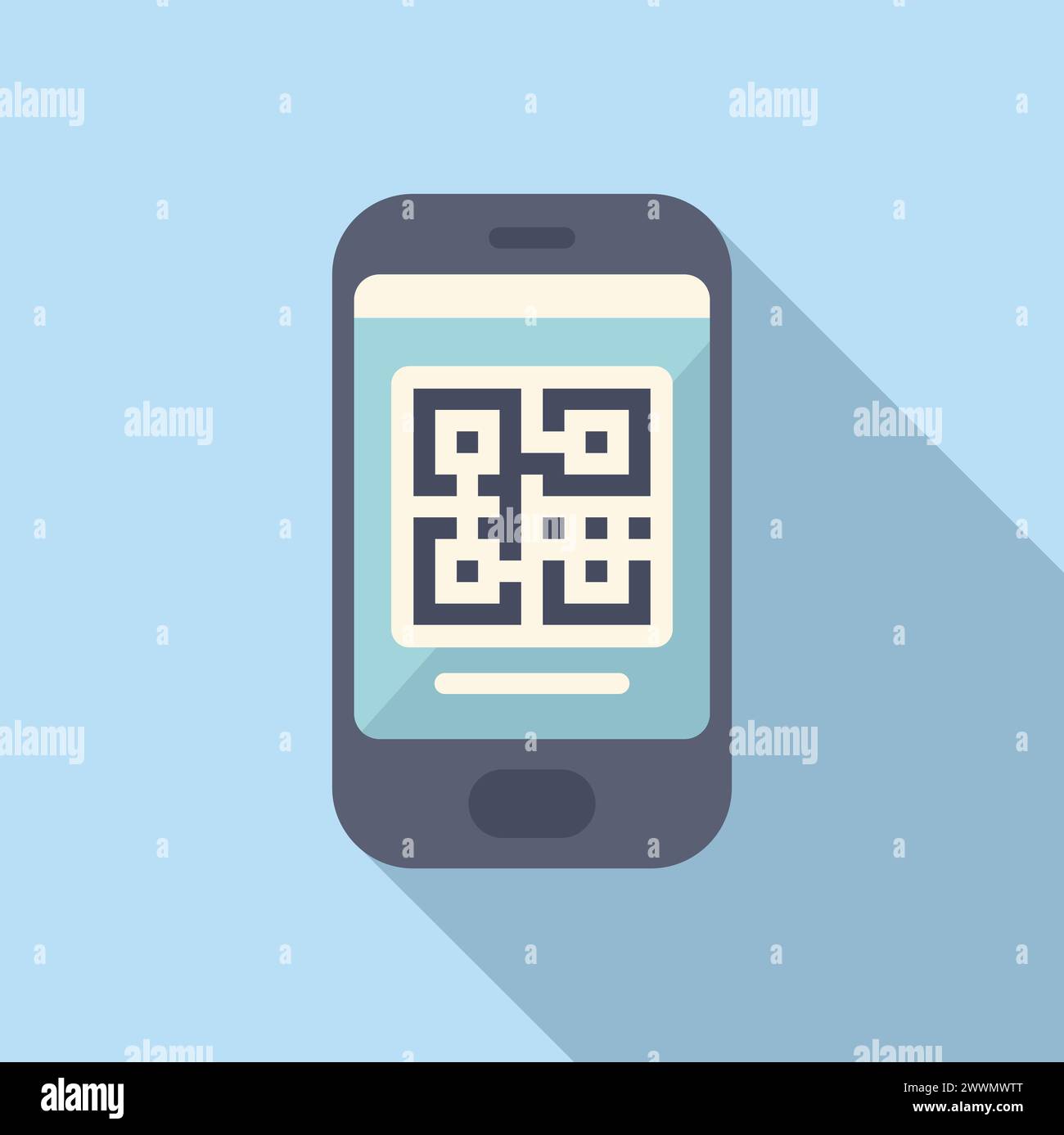 Qr code registration Stock Vector Images - Alamy