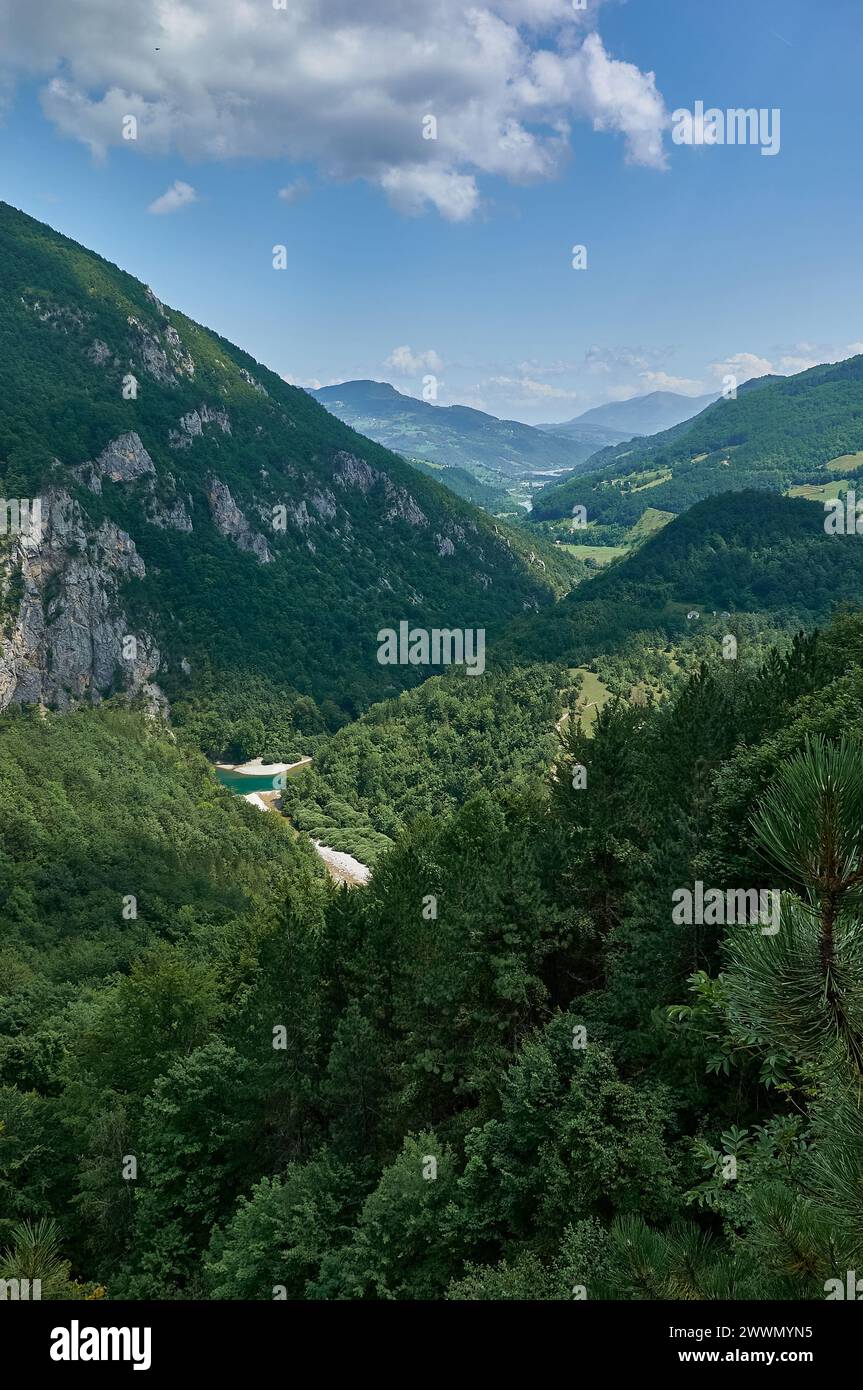 Beautiful mountains montenegro tara hi-res stock photography and images ...