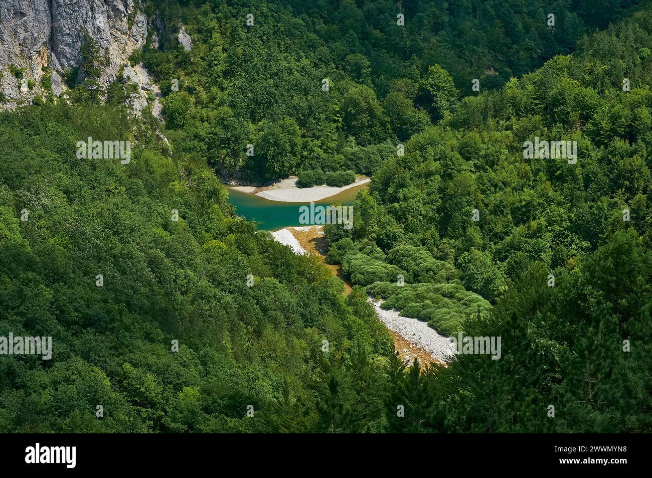 Beautiful canyon tara river hi-res stock photography and images - Alamy