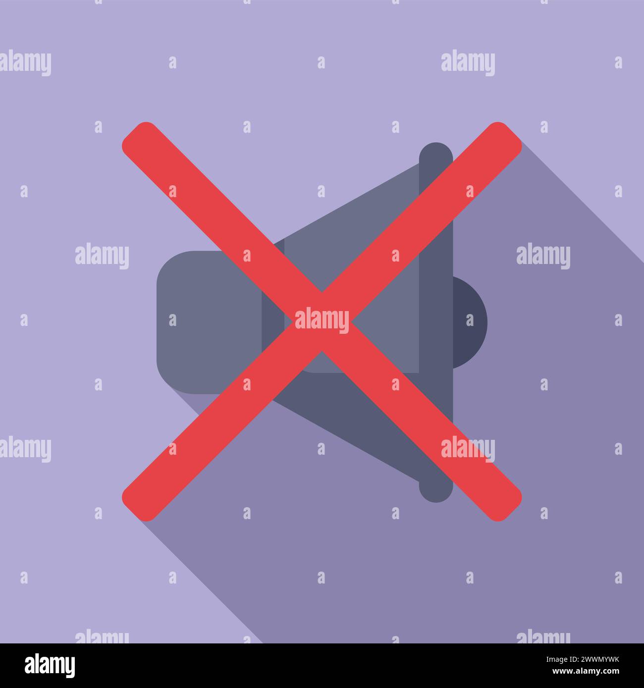 Mute sound icon flat vector. Deafness acoustic implant. Learning new ...