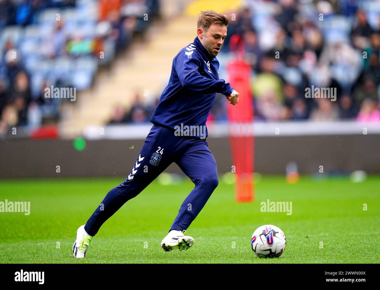 Coventry City's Matthew Godden during a training session at the ...