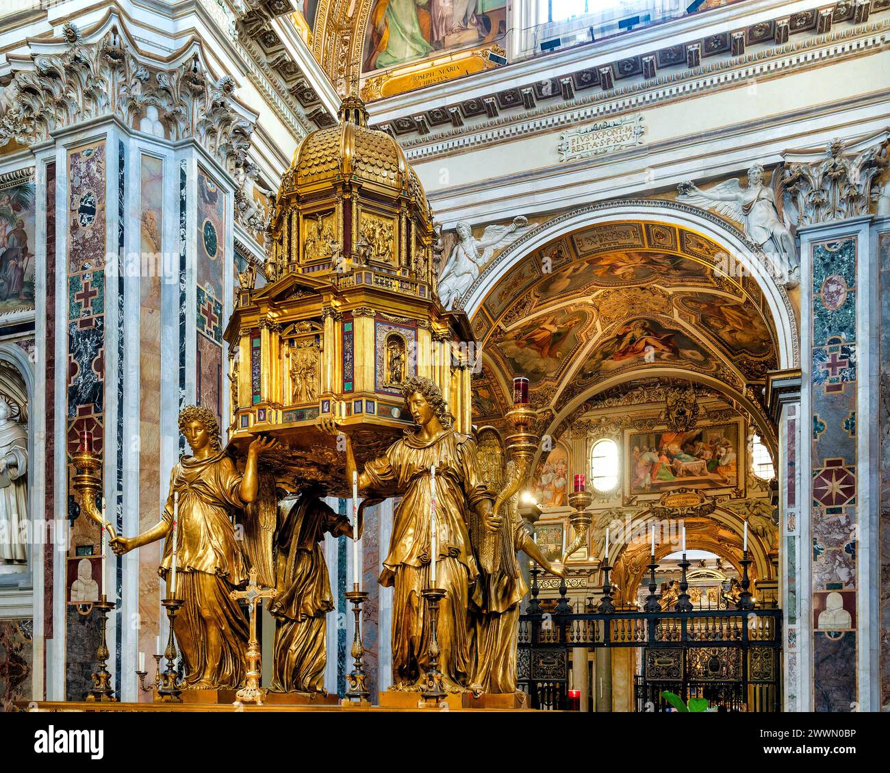 Sistine chapel interior hi-res stock photography and images - Alamy