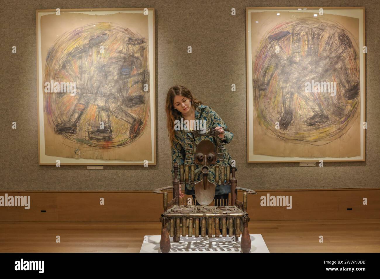 Welded deactivated weapon parts hi-res stock photography and images - Alamy