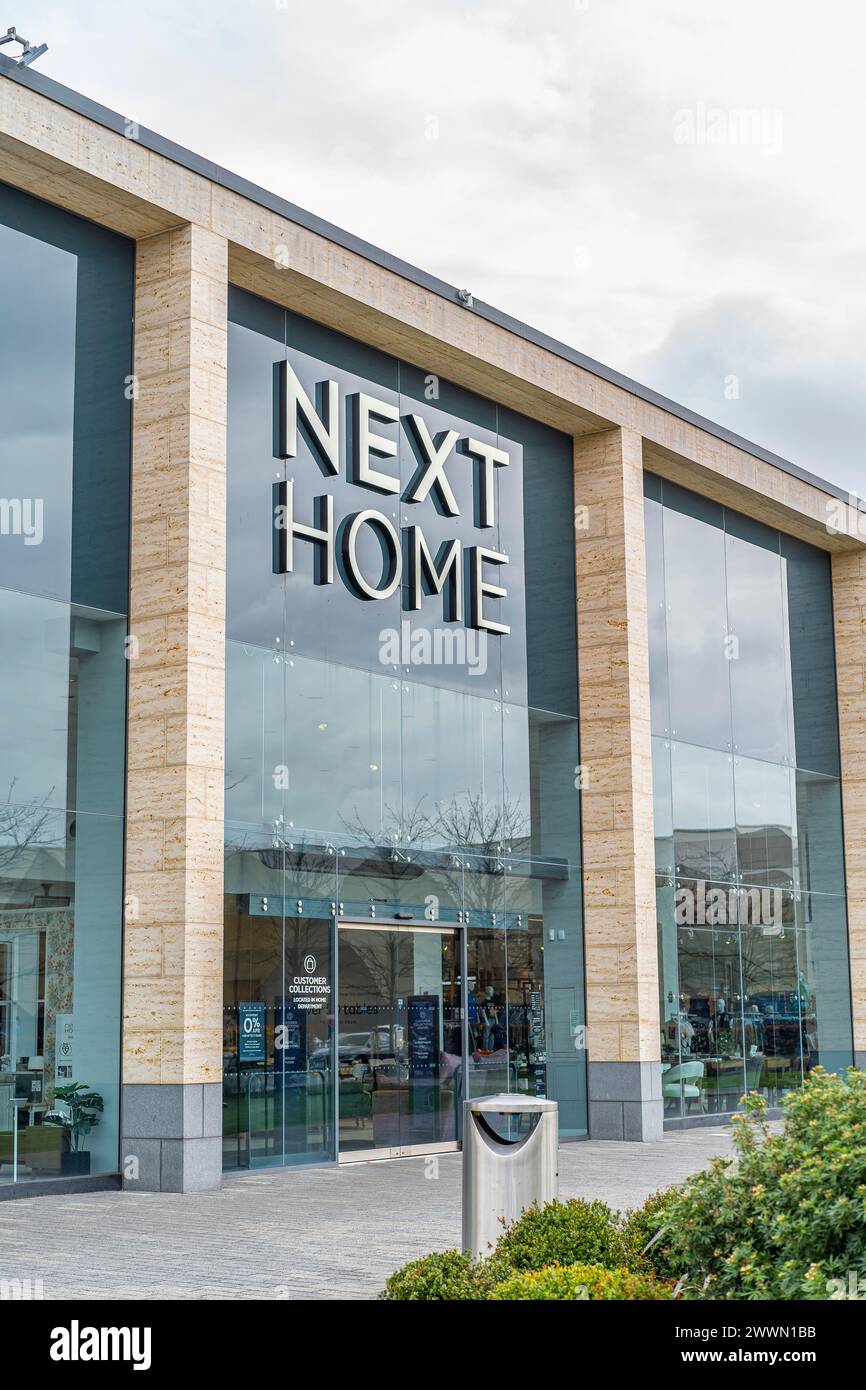 Outside view of a Next home shop Stock Photo - Alamy