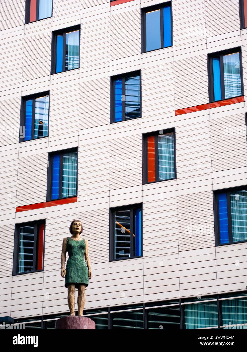 Colorful windows in London, UK Stock Photo - Alamy
