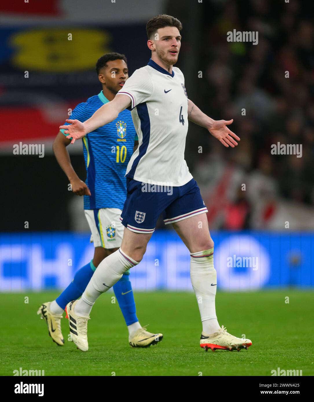 23 Mar 2024 - England v Brazil - International Friendly - Wembley ...