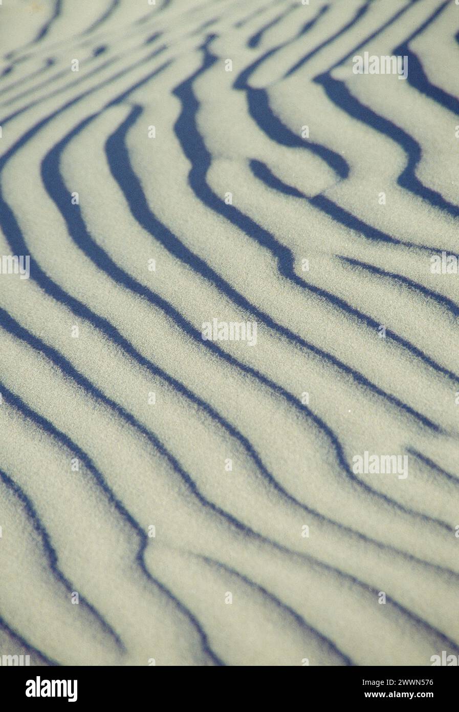 Ripples of sand Stock Photo - Alamy