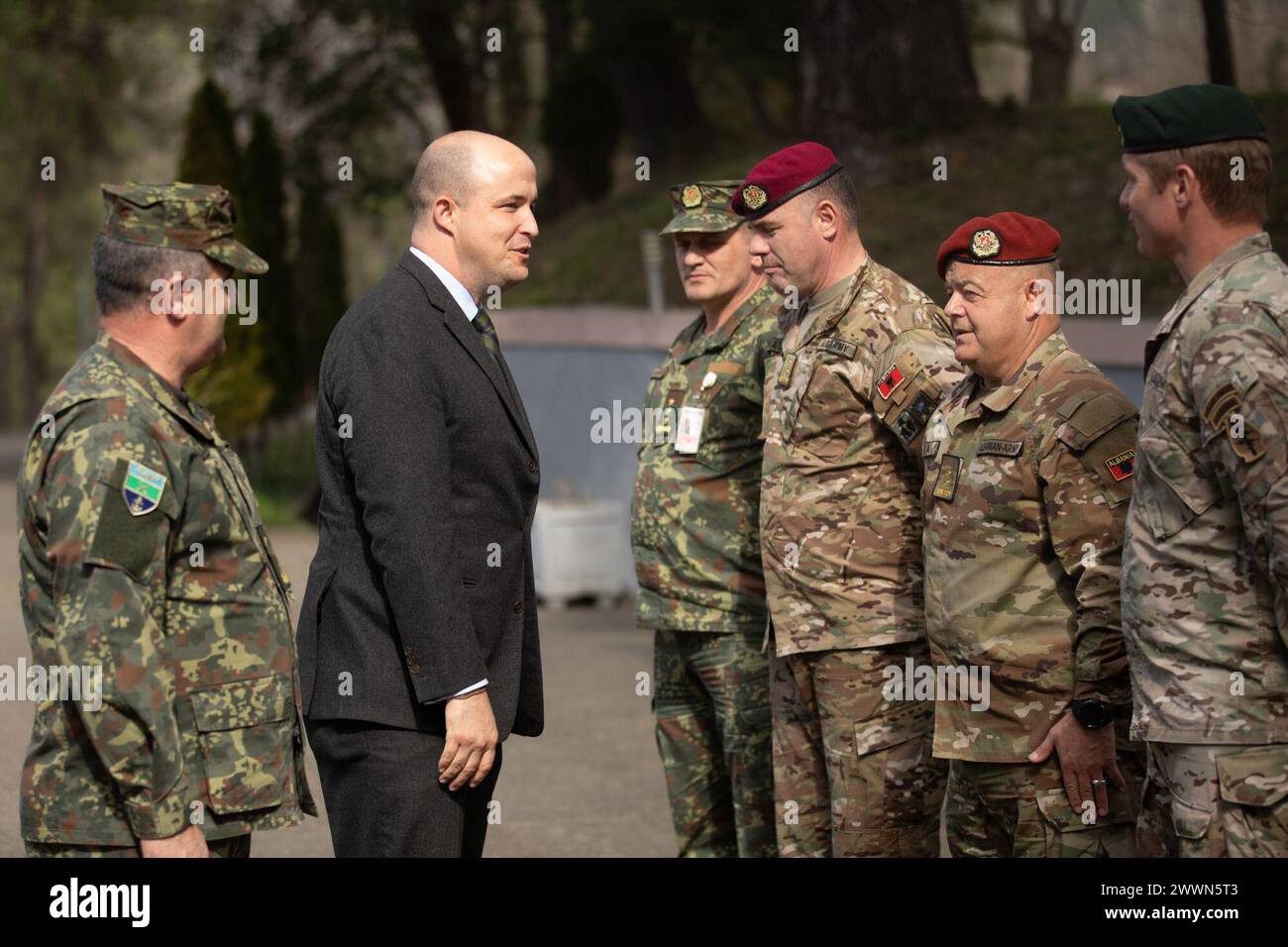 U s embassy albania hi-res stock photography and images - Alamy