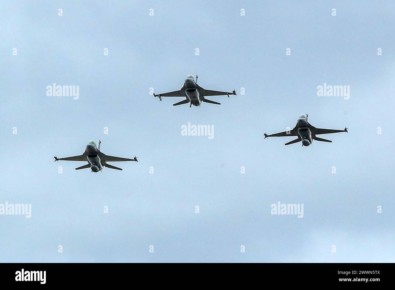 FALLON, Nevada (Feb. 13, 2024) Aircraft assigned to Fighter Squadron ...