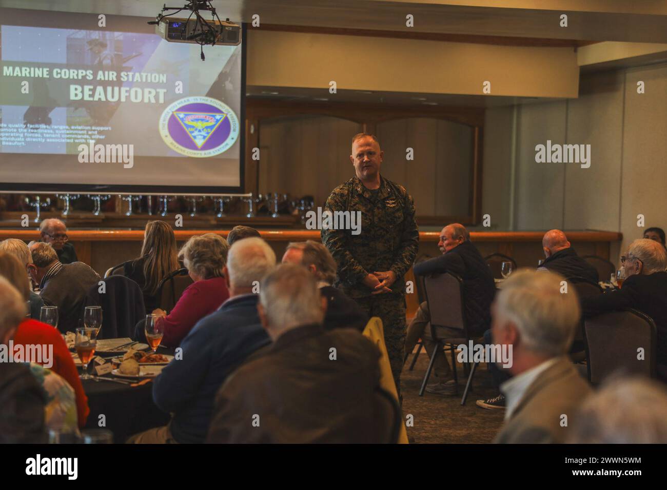 U.S. Marine Corps Col. Mark D. Bortnem, commanding officer, Marine ...