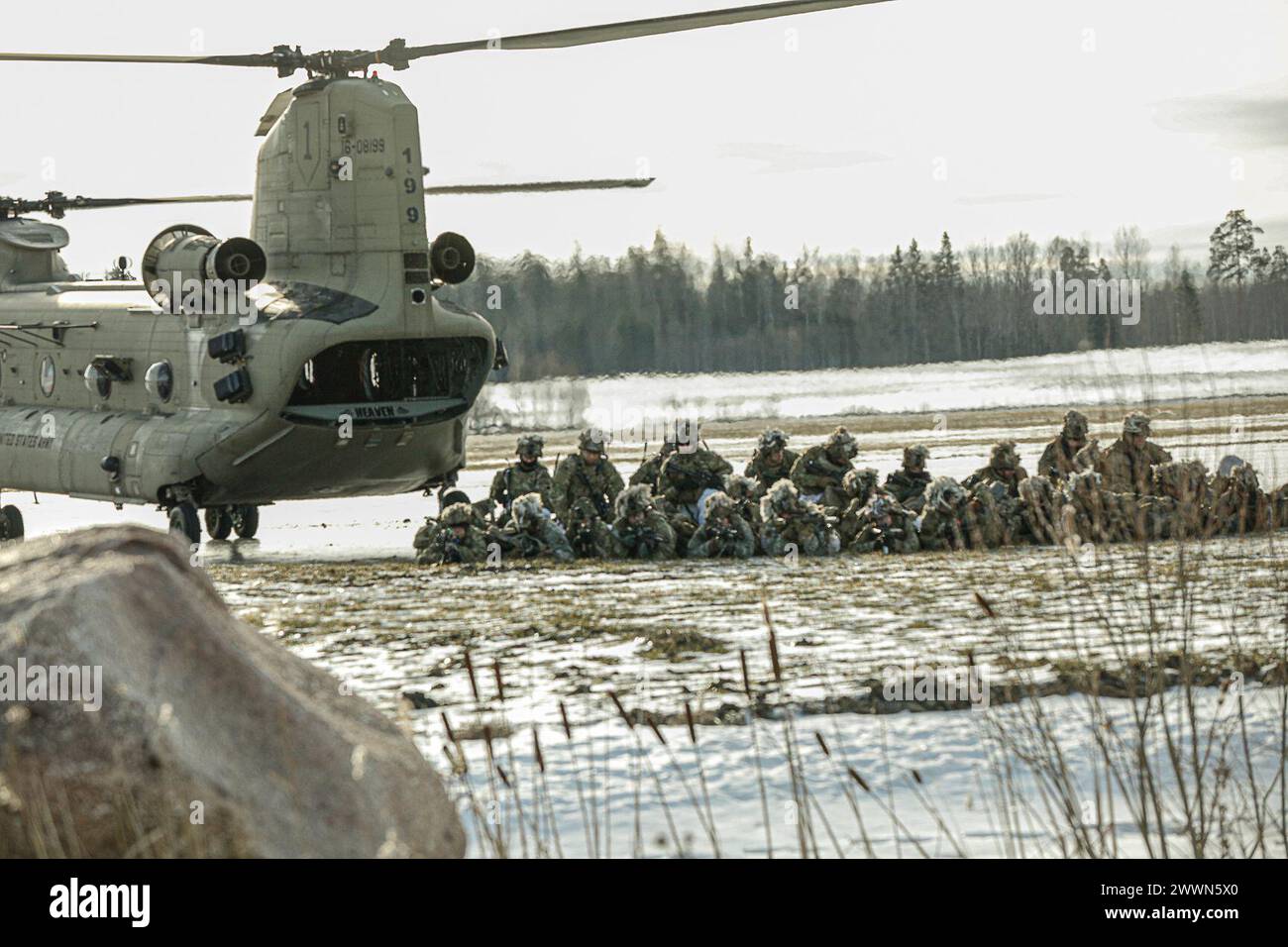 U.S. Army Soldiers assigned to 1st Battalion, 187th Infantry Regiment ...