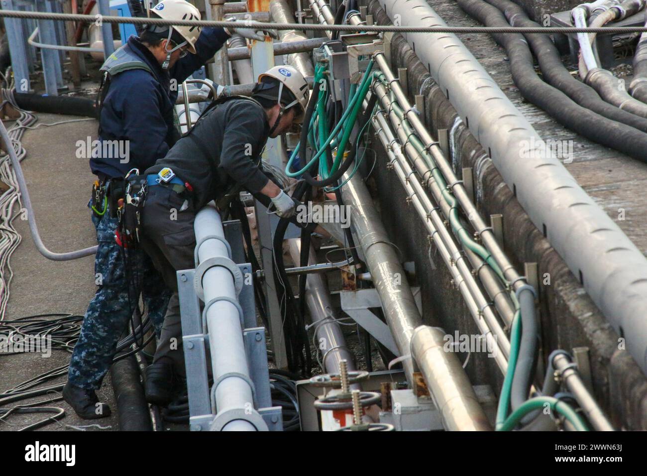 YOKOSUKA, Japan (Feb. 18, 2024) — U.S. Naval Ship Repair Facility and ...