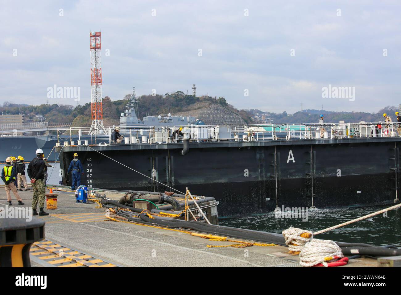 YOKOSUKA, Japan (Feb. 18, 2024) — U.S. Naval Ship Repair Facility and ...