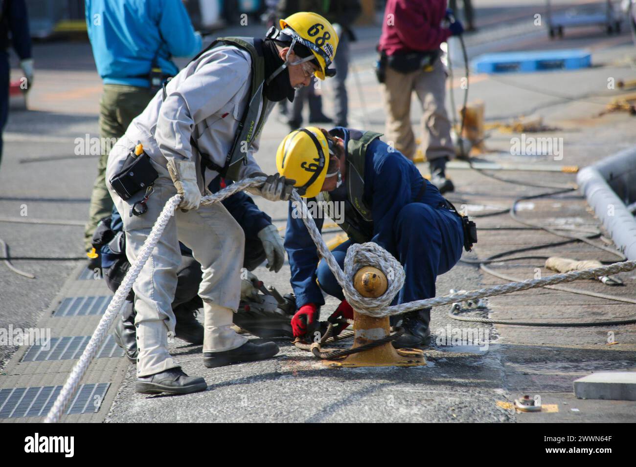 YOKOSUKA, Japan (Feb. 18, 2024) — U.S. Naval Ship Repair Facility and ...