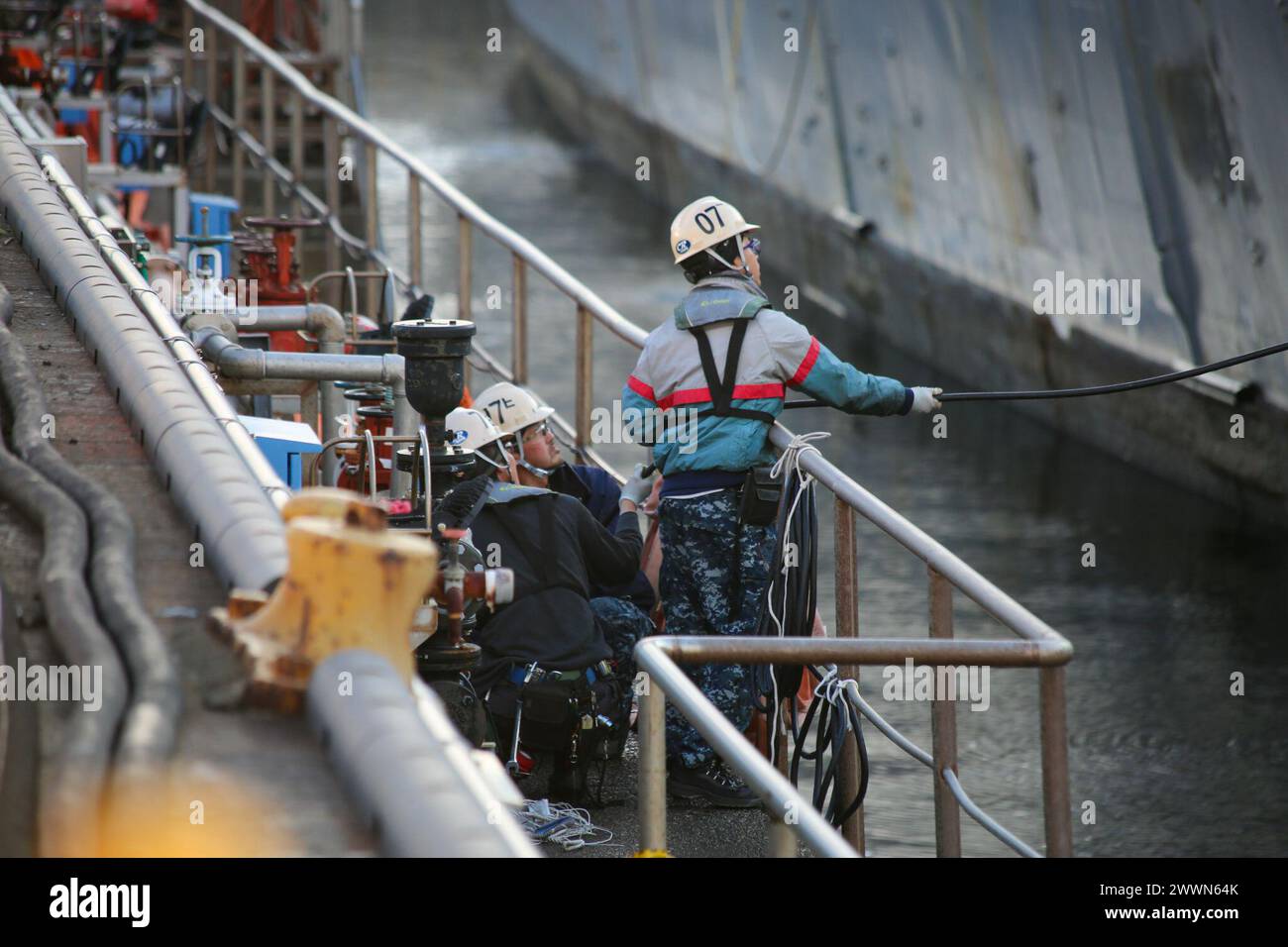YOKOSUKA, Japan (Feb. 18, 2024) — U.S. Naval Ship Repair Facility and ...