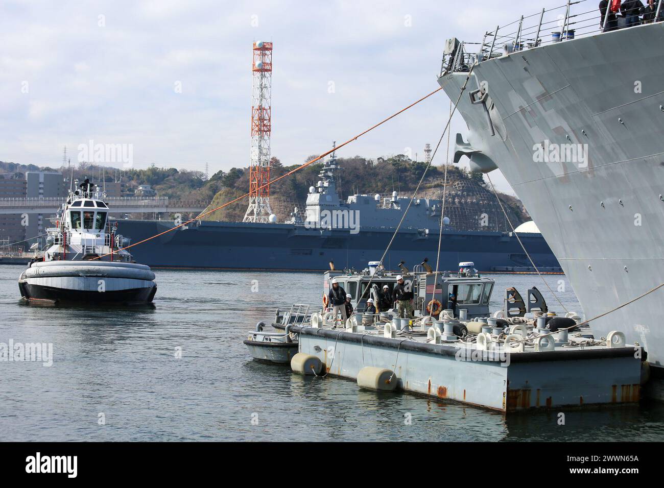 YOKOSUKA, Japan (Feb. 18, 2024) — With the Japan Maritime Self-Defense ...