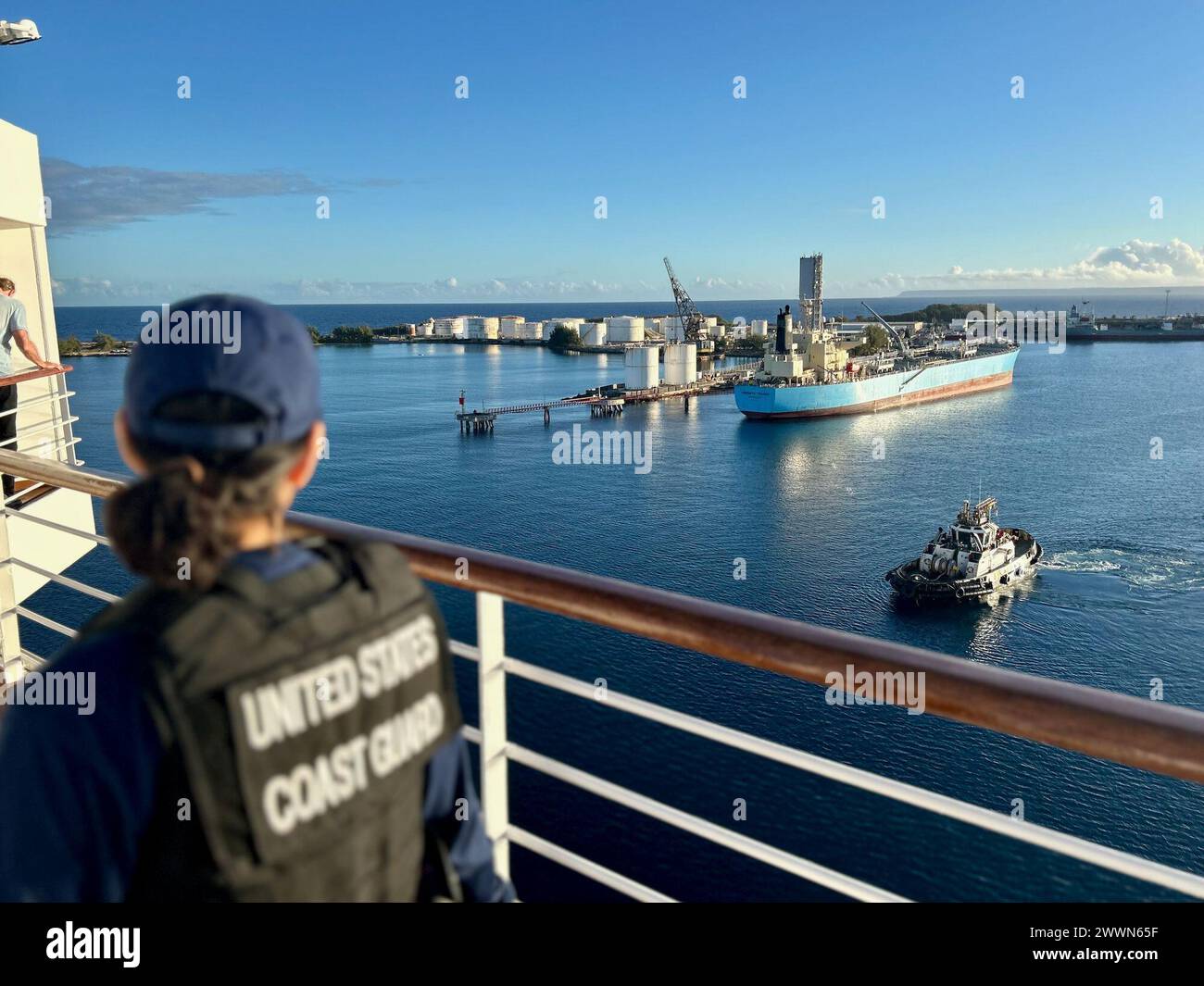 In an operation ensuring the safety and security of Guam's maritime ...