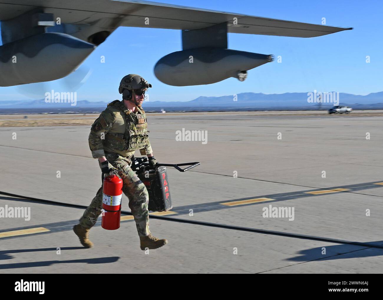 U.S. Air Force Senior Airman Oliver Wendland, 355th Logistics Readiness ...