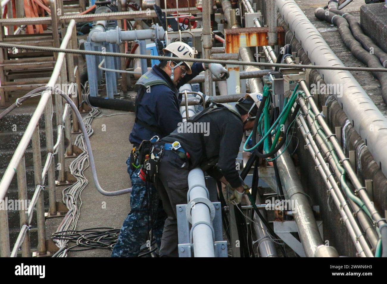 YOKOSUKA, Japan (Feb. 18, 2024) — U.S. Naval Ship Repair Facility and ...