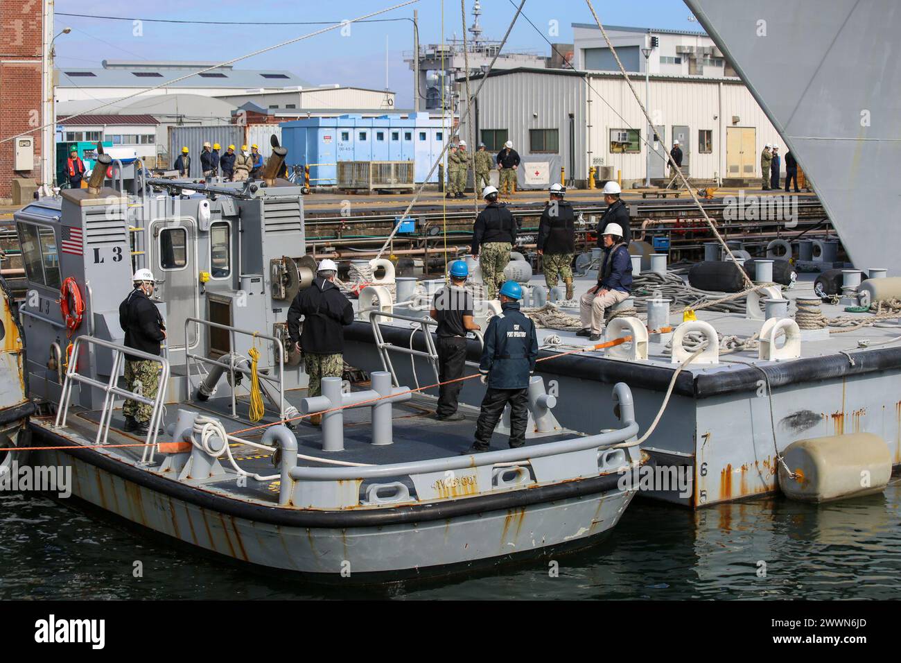 YOKOSUKA, Japan (Feb. 18, 2024) — U.S. Naval Ship Repair Facility and ...