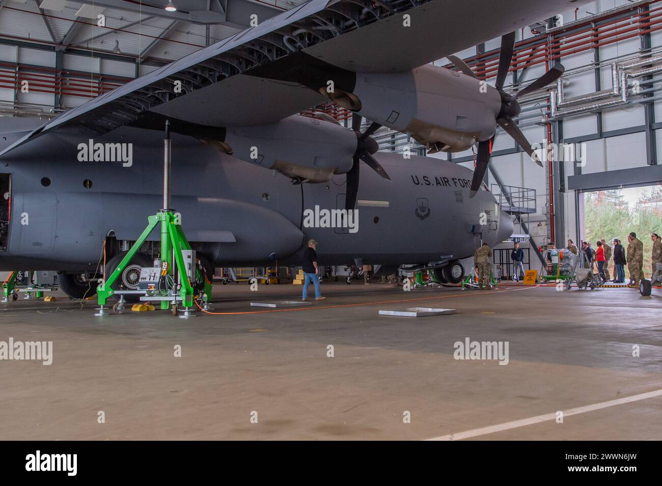A team consisting of 86th MXG Airmen, Air Force Material Command ...