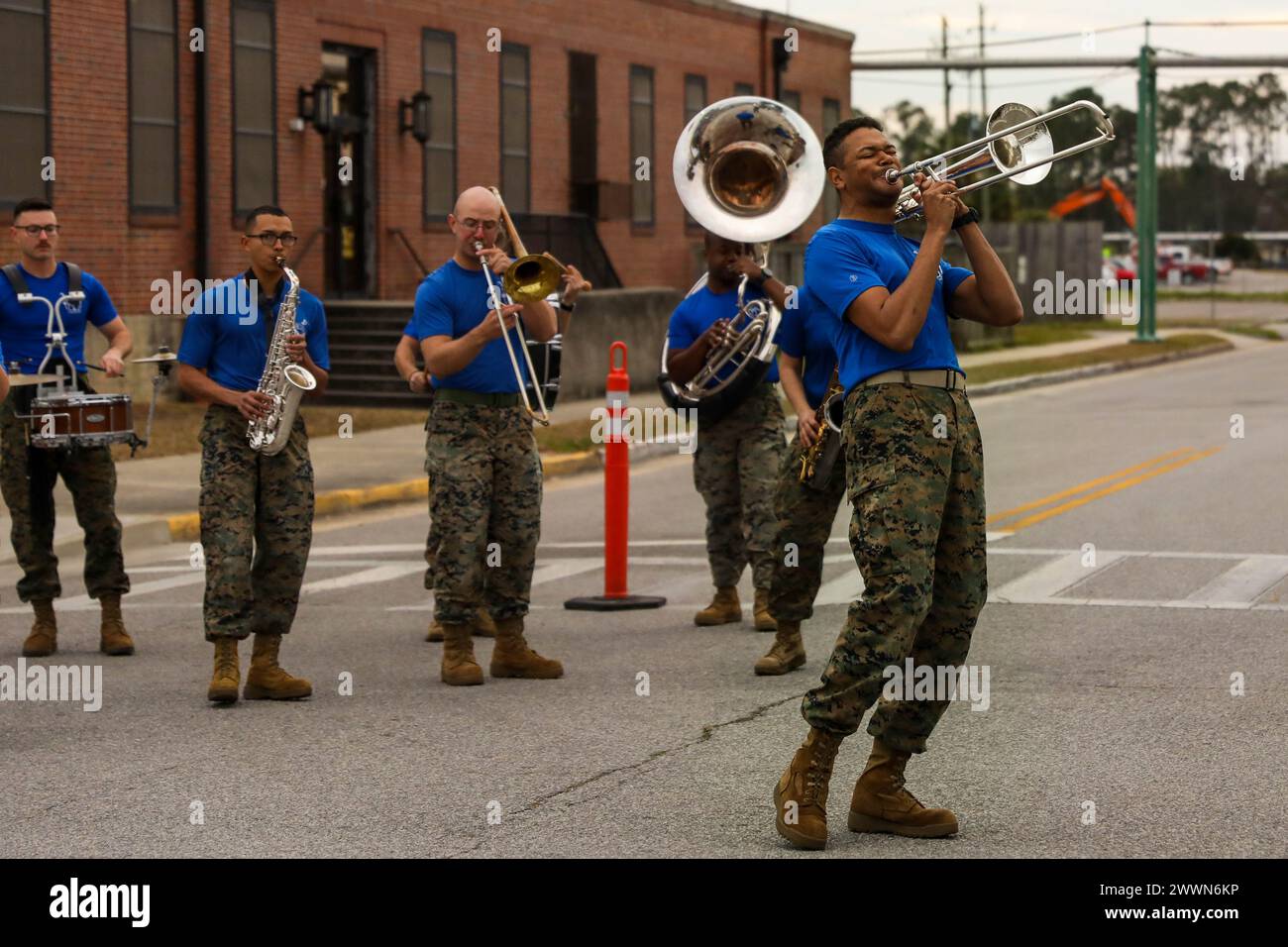 New Marines with Hotel Company, 2nd Recruit Training Battalion ...