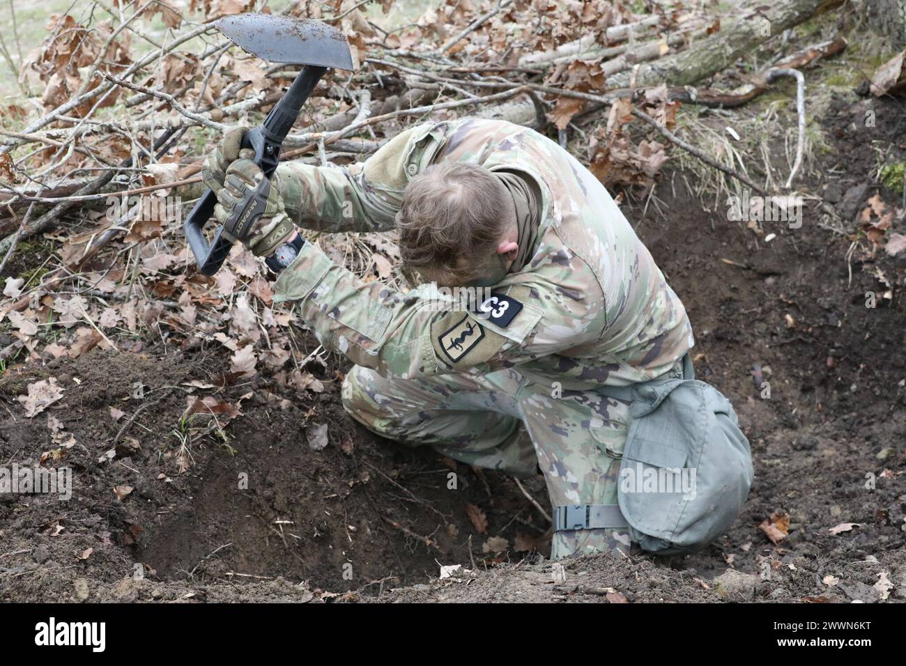 Cpl. Richard Dimacale, veterinary food inspection specialist with the ...