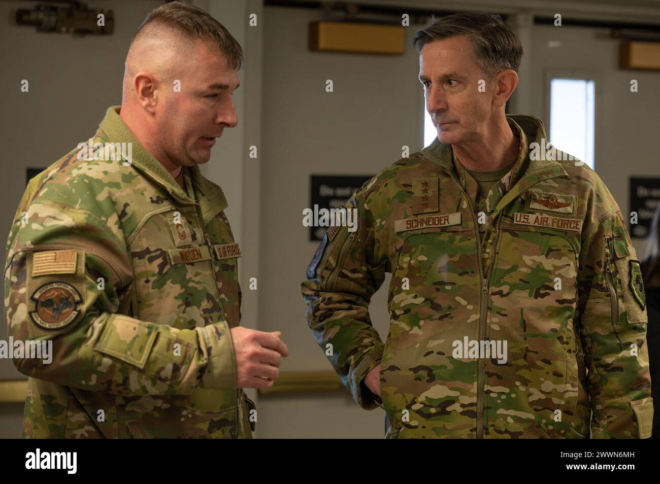 U.S. Air Force Gen. Kevin Schneider, Pacific Air Forces commander ...