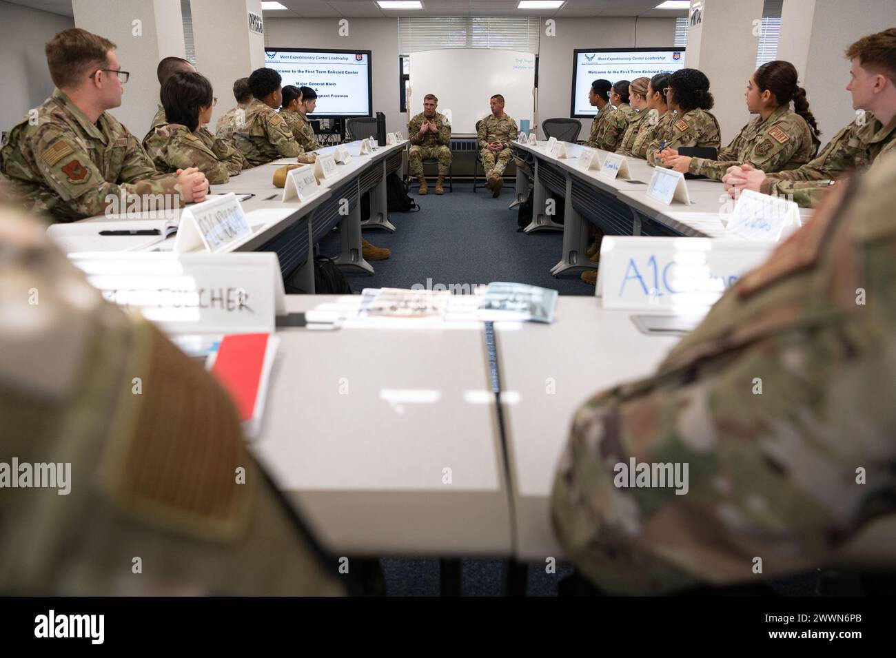U.S. Air Force Maj. Gen. John Klein, U.S. Air Force Expeditionary ...